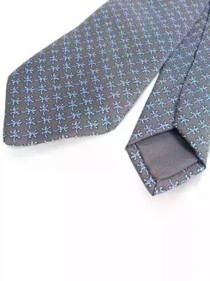 Hermès Silk Neck Tie - Grey
