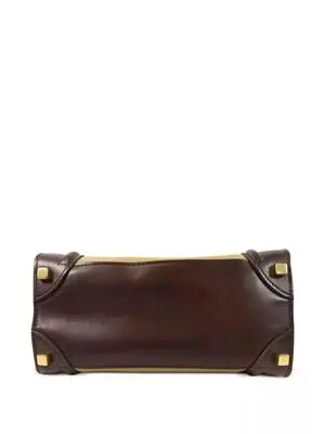 Celine Micro Luggage Tote Bag - Brown