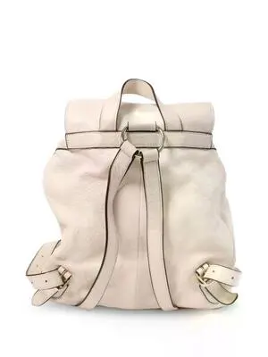 COACH VINTAGE Turn-lock Leather Backpack