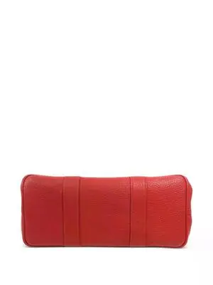 Hermès Garden Party Calfskin Tote Bag - Red