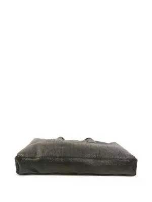 Loewe Anagram Embossed Leather Tote Bag