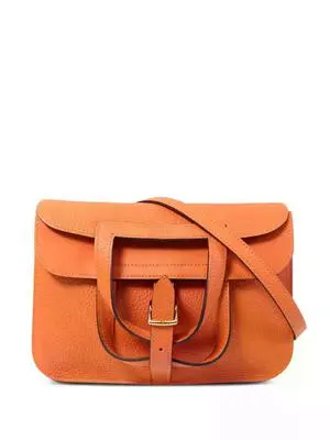Hermès Halzan 25 Shoulder Bag - Orange