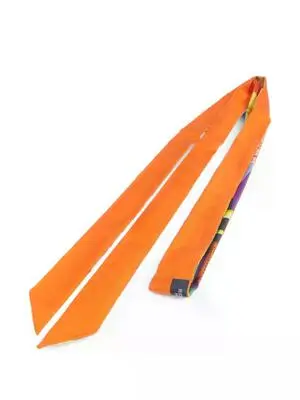 Hermès Twillon Scarf - Orange