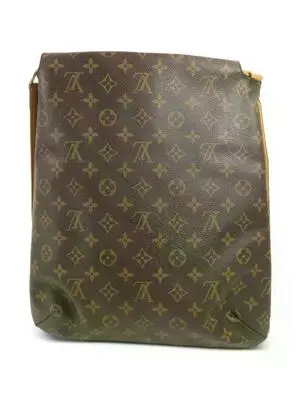 LOUIS VUITTON Musette Monogram Crossbody Bag - Brown