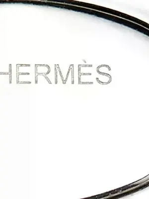 Hermès Mini Maillon Enamel Earrings