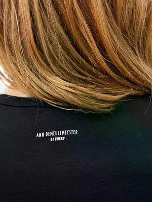 ANN DEMEULEMEESTER Baptist Slogan-print T-shirt