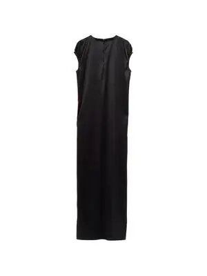 Loewe Contrast Stripe Cap-sleeve Maxi Dress