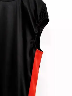 Loewe Contrast Stripe Cap-sleeve Maxi Dress