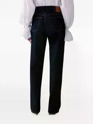 Liu Jo Straight Leg Jeans With Fabric Detail