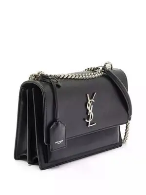 Saint Laurent Sunset Leather Medium Shoulder Bag