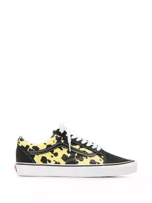 VANS Vans Old Skool Animal-Print Lace-Up Sneakers Black