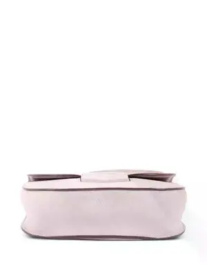 Celine Trotteur Grainy Leather Small Crossbody Bag - Grey