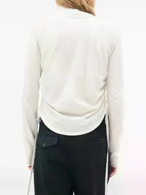 ANN DEMEULEMEESTER Lenart Mock-neck Long-sleeve Top