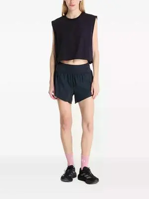 CIELE Ortank Cropped Tank Top - Black