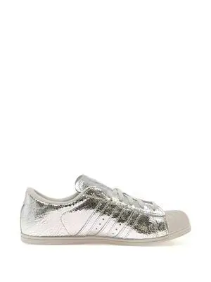 Adidas Superstar Lo Pro Sneakers With Cracked Effect Metallic Finish