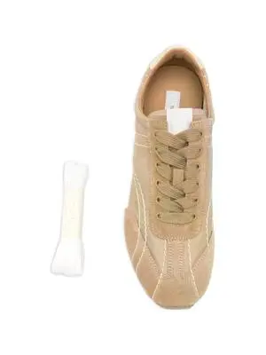 TOTEME Panelled Sneakers With Contrast Stitching