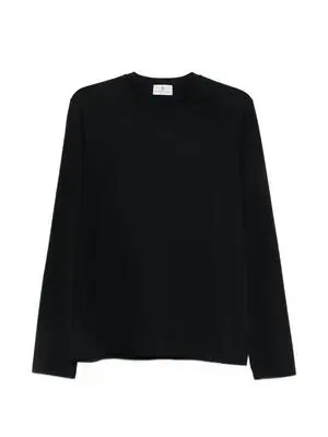 MAGAZZINO RICAMBI Ossigeno Long-sleeve Crew-neck T-shirt - Black