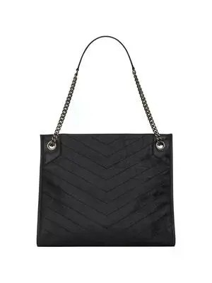 Saint Laurent Niki Leather Tote Bag