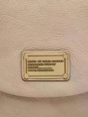 Marc Jacobs Leather Backpack With Buckle Straps