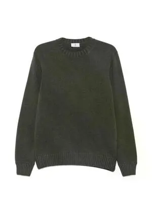 MAGAZZINO RICAMBI Ribbed-knit Crew Neck Sweater