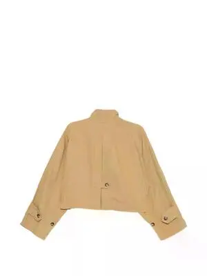 Helmut Lang Raglan-sleeve Button-up Jacket