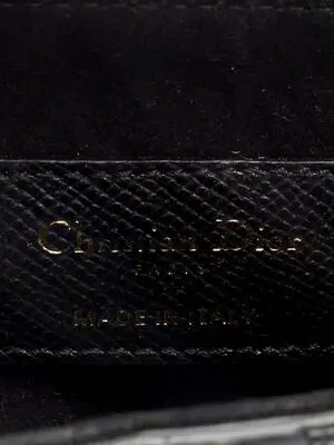 Dior 2022 Mini Leather Shoulder Bag - Black