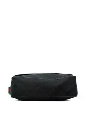Gucci Gg Canvas Web Flap Messenger Bag