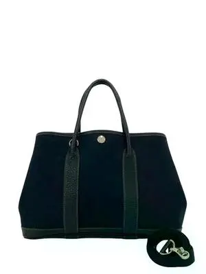 Hermès Garden Party Tpm Handbag - Black