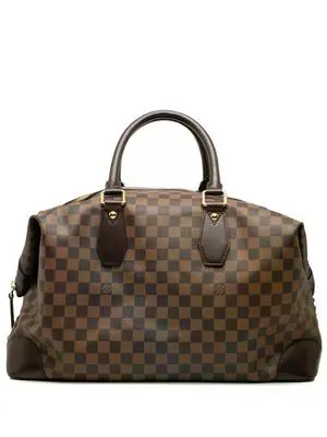 LOUIS VUITTON Damier Ebene Vaslav Travel Bag