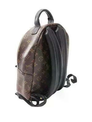 LOUIS VUITTON 2020 Monogram Reverse Palm Springs Pm Backpack - Brown