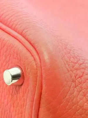 Hermès Clemence Picotin Lock 18 Handbag - Red