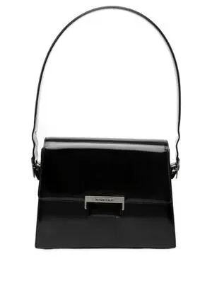 Saint Laurent 20th Century Patent Shoulder Bag - Black