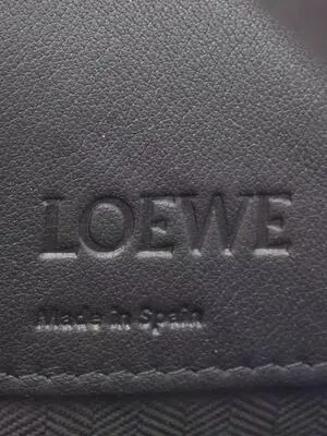 Loewe Hammock Flip Bag Satchel - Black