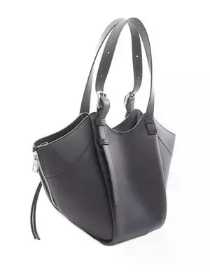 Loewe Hammock Flip Bag Satchel - Black