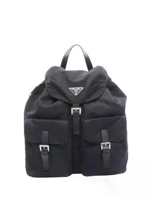 Prada Trimmed Backpacks