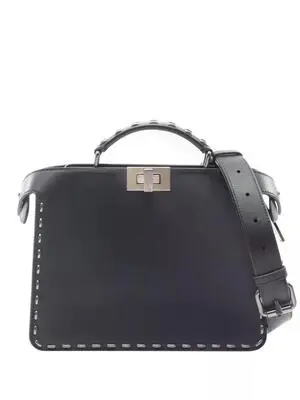 Fendi Selleria Peekaboo Iseeu Satchel - Black