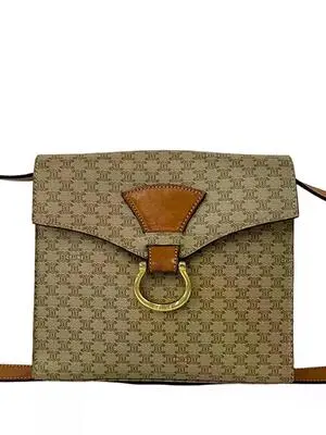 Celine Celine Macadam Crossbody Bag Neutrals