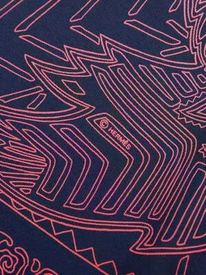 Hermès 2000-2026 Legende Kuna Peuple De Panama Silk Scarf 90 Scarves
