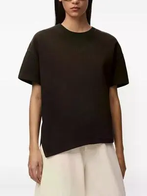 Loewe Asymmetric T-shirt - Brown