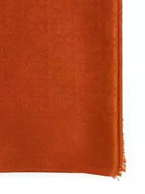 FERRAGAMO Gancini Monogram Scarf - Orange