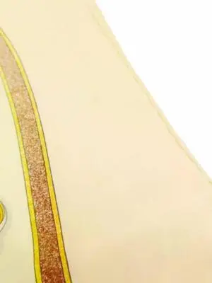 Hermès Perfume-bottle Print Scarf - Neutrals