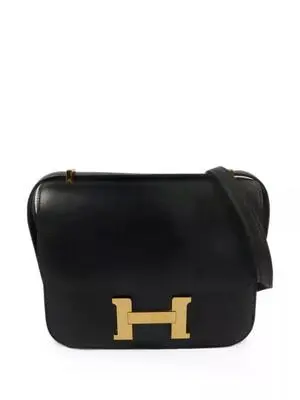 Hermès Constance Shoulder Bag - Black