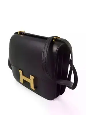 Hermès Constance Shoulder Bag - Black