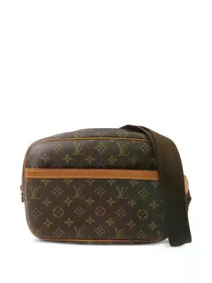 LOUIS VUITTON Monogram Reporter Pm Shoulder Bag - Brown