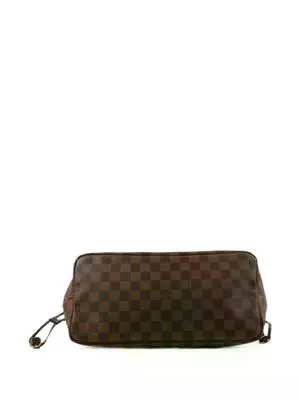 LOUIS VUITTON Damier Neverfull Mm Tote Bag - Brown