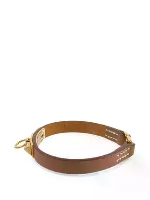 Hermès Rivale Mini Leather Bracelet With -tone Hardware