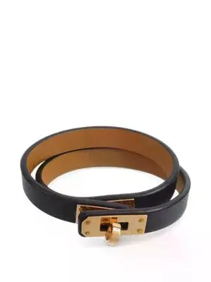 Hermès Mini Kelly Double Tour Bracelet - Black