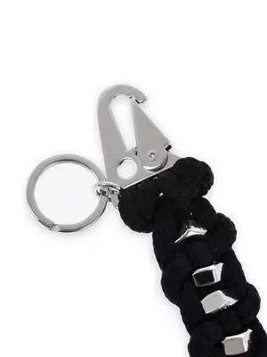 Dsquared2 Braided Metal Detail Keyring