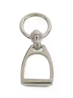 Hermès Stirrup Scarf Ring - Silver