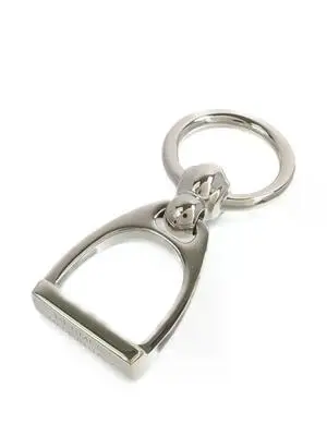 Hermès Stirrup Scarf Ring - Silver